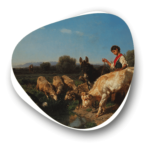 Estimer une œuvre Filippo Palizzi, peintre vériste italien